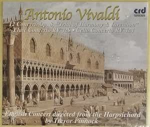 Antonio Vivaldi Trevor Pinnock Simon Standage Stephen Preston