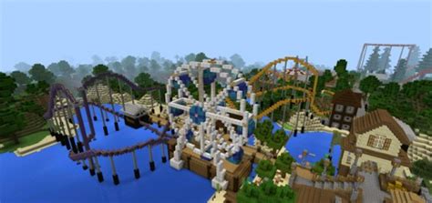 Roller Coaster Maps MCPE DL