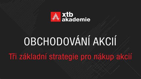 3 Tři základní strategie pro nákup akcií YouTube