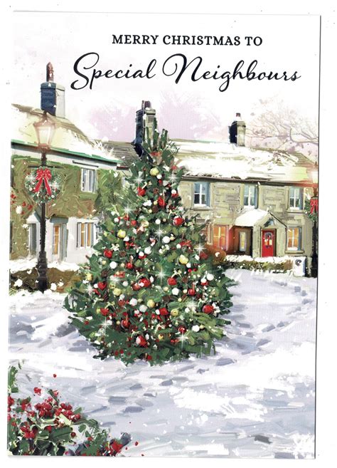 Neighbours Christmas Card Merry Christmas To Special Neighbours