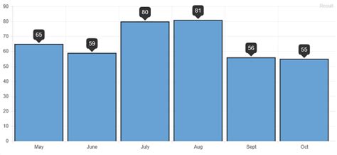 chartjs how to make data always visible on bars chart js thecoderscamp