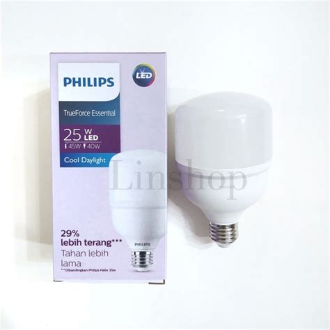 Jual PHILIPS LAMPU LED TRUEFORCE 25W 25 WATT 25 W PUTIH LED PHILIPS