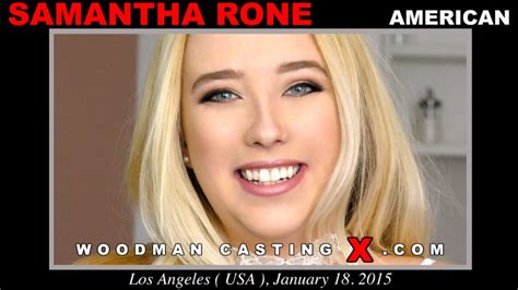 Samantha Rone UPDATED WoodmanCastingX