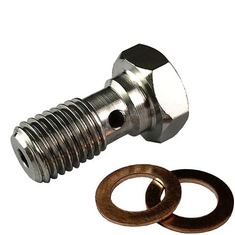 Amazon Stainless Steel M10x1 25 Banjo Bolts Brake Line Fittings
