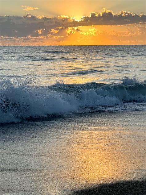 Quiet Sunrise Melbourne Beach Florida USA 2906x3875 OC R EarthPorn