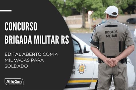 Concurso Brigada Militar RS Edital Aberto C 4 Mil Vagas Blog
