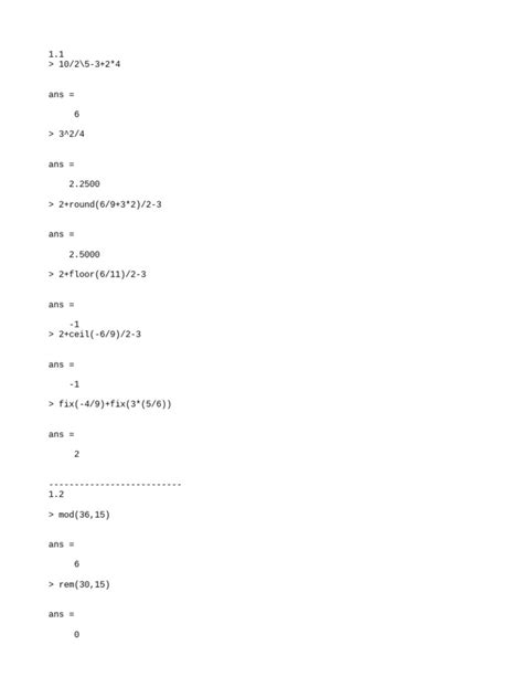 matlab pdf algebra mathematics