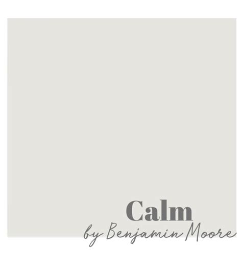 Benjamin Moore Calm Paint Color Review Nikki S Plate