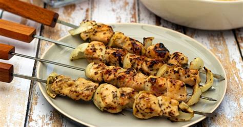 Marinade Pour Brochettes De Poulet Au Miel Et Moutarde Recette