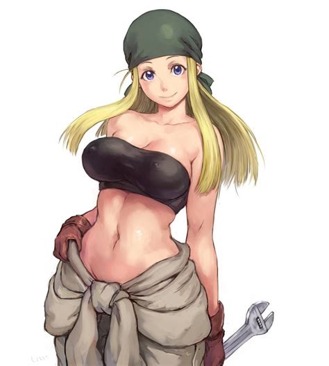 Winry Rockbell Fullmetal Alchemist Drawn By Shu Mai Danbooru