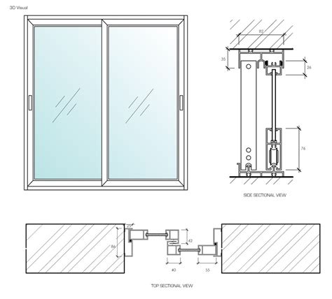 Aluminium Sliding Window Details Dwg Image To U