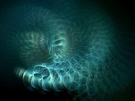 Digitale Kunst Abstrakte Blaue Hintergrundbild Beste Kostenlose