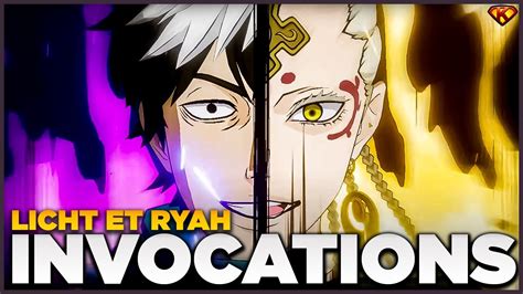 Invocations Licht Et Rhya Black Clover M Youtube