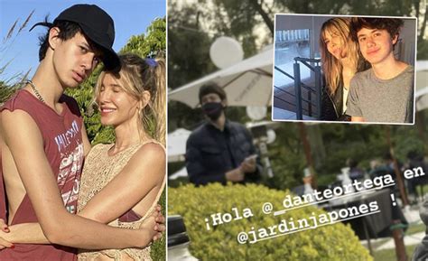 Las fotos Dante Ortega el hijo de Guillermina Valdés y Sebastián