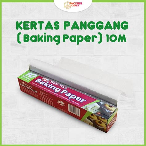 Jual Baking Paper Roll Lembar Cm X M Kertas Roti Anti