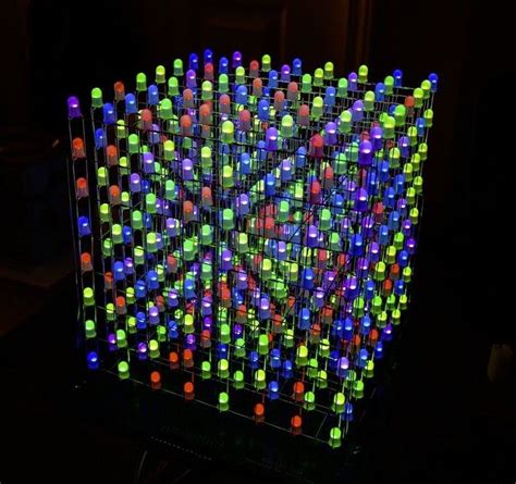 X X D Rgb Led Cube Artofit