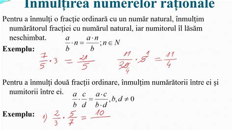 Operatii Cu Numere Rationale YouTube