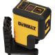Nivel Láser rojo 3 puntas 30m DeWalt DW08302