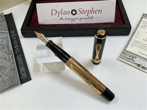 Visconti Erotic Art Giacomo Casanova Gold Limited Edition Fountain Pen