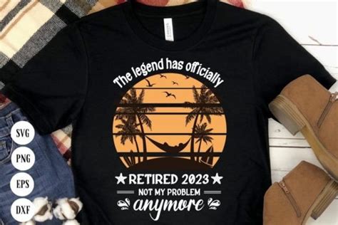 The Legend Has Officially Retired SVG Graphic By AppearanceCraft