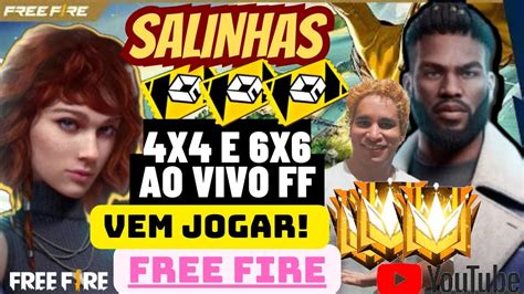 Live Ff Free Fire Ao Vivo X X Inscritos Sala Personalizada
