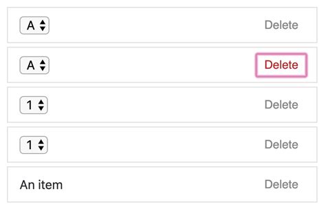 javascript sortable js delete item using button click stack overflow