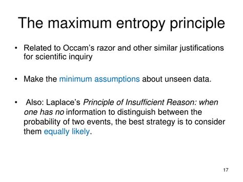 ppt maximum entropy model i powerpoint presentation free download id 1794037