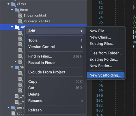 I Can T Add View To Net Core MVC Project At Visual Studio For Mac