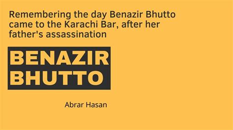 Remembering Benazir Bhutto Youtube