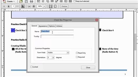 Add A Checkbox Field In Adobe Acrobat Pro YouTube