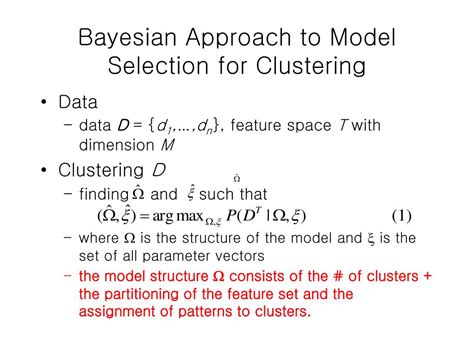 ppt generalized model selection for unsupervised learning in high dimension powerpoint