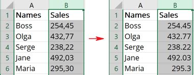 How To Change Comma To Decimal Point And Vice Versa In Excel