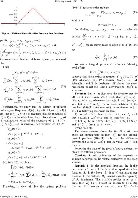 numerical solution of obstacle problems by b spline functions