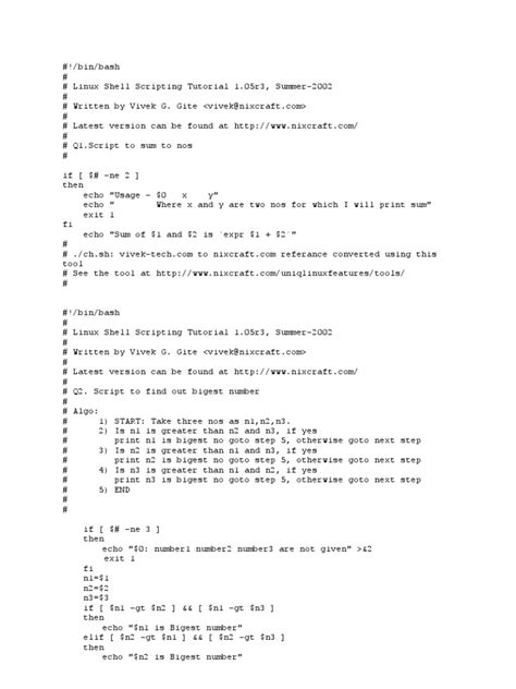 shell scripts command line interface computer file