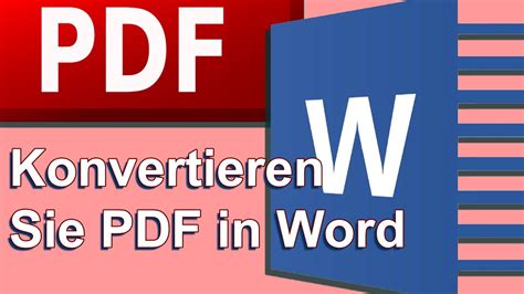 Gr Pdf In Word Umwandeln Kostenlos Pdf Zu Word Konvertieren Youtube