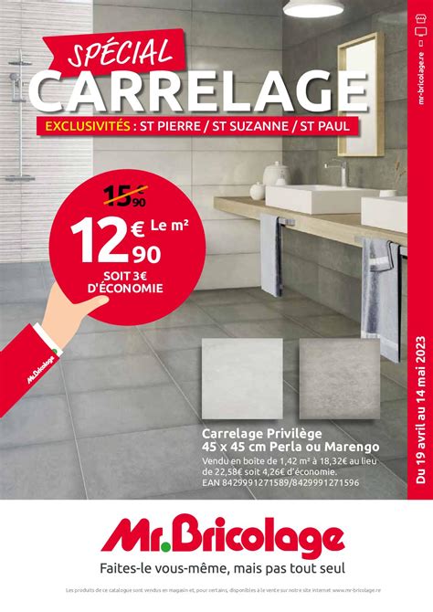 Calaméo Catalogue Mr Bricolage Spécial carrelage 2023