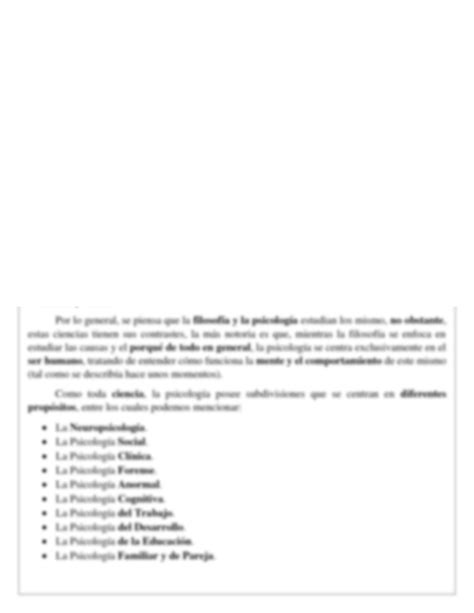 SOLUTION Ensayo 1 Psicolog A Studypool