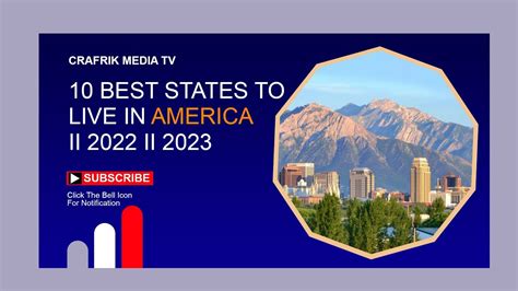 Top 10 BEST STATES To Live In America II 2022 II 2023 YouTube