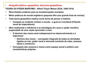 Geopolítica no mundo em 2019 material 1 PPT