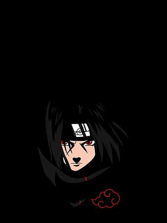 Itachi Uchiha Anime Flame Itachi Moon Red Uchiha Hd Phone