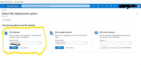 creating a hyperscale database in azure using the azure portal sqlservercentral
