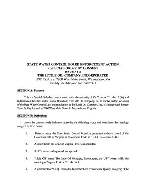 Fillable Online Deq Virginia Lake Kilby Water Treatment Facility The
