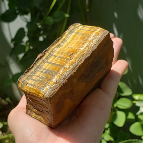 Cristal Pedra Bruta Olho De Tigre