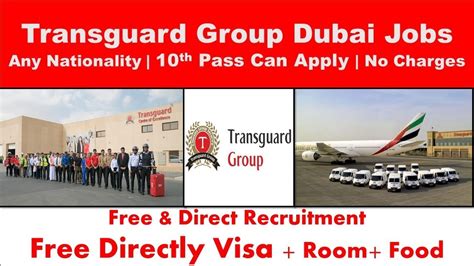 Transguard Group Jobs In Dubai With Visa 2024 Dubaijobs Jobsindubai