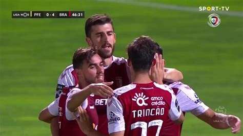 Goal Golo Ricardo Horta Paços de Ferreira 0 4 SC Braga Liga 19 20