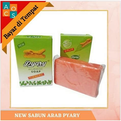 Jual SABUN ARAB PYARY TURMERIC ORIGINAL 100 BPOM NA Shopee Indonesia
