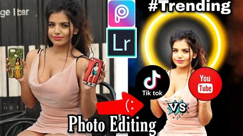 YouTube Vs Tiktok Trending Photoediting PicsArt Photo Editing