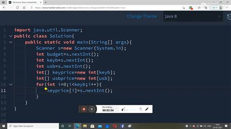 electronics shop hackerrank java programming language hackerrank problem solving youtube