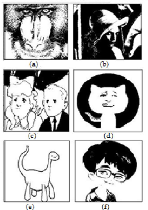 figure 10 from hiding data in binary images using block diagonal partition pattern semantic