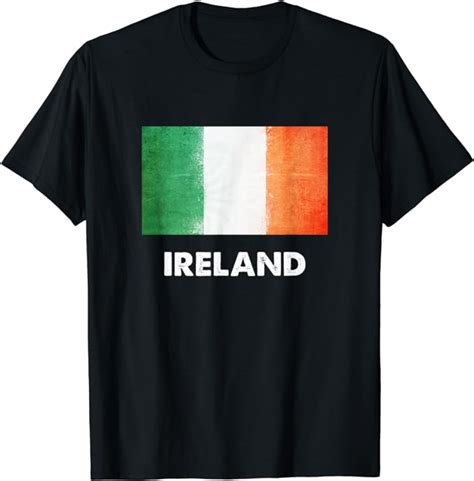 Irland Flagge Trikot Irisch T Shirt Amazon De Fashion